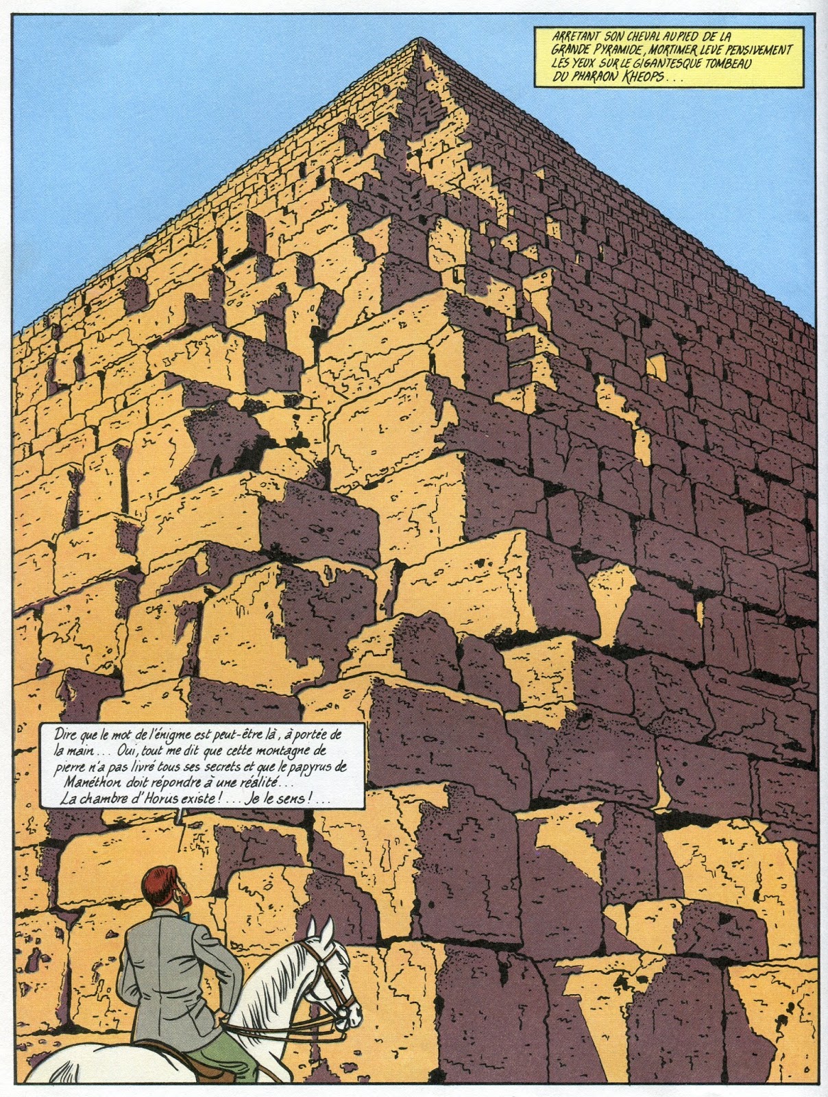 Le journal de Feanor: BLAKE ET MORTIMER – LE MYSTÈRE DE LA GRANDE PYRAMIDE Le journal de Feanor: BLAKE ET MORTIMER – LE MYSTÈRE DE LA GRANDE PYRAMIDE