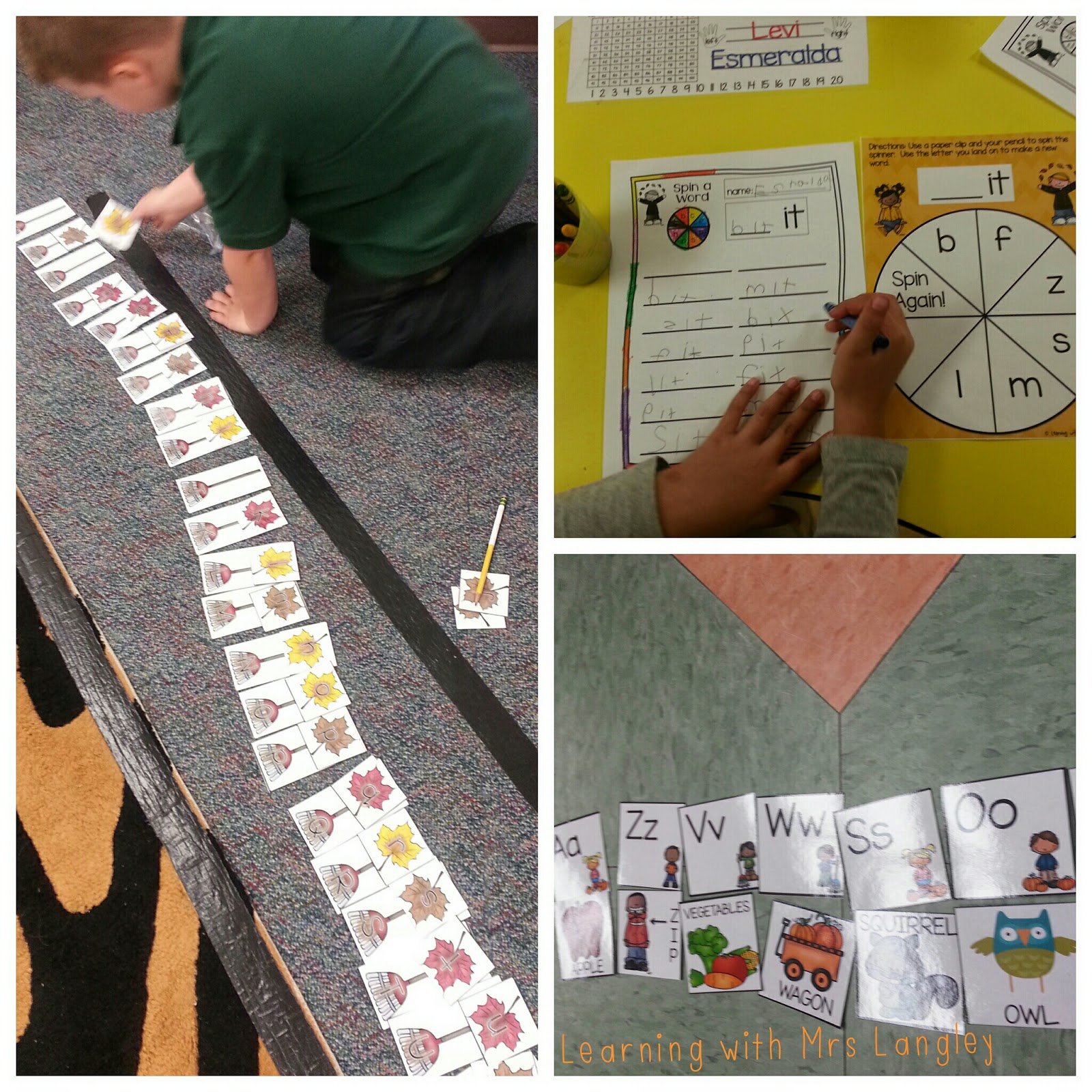 Fall Friends! Saving Center Time and a freebie! | Learning with Mrs ...