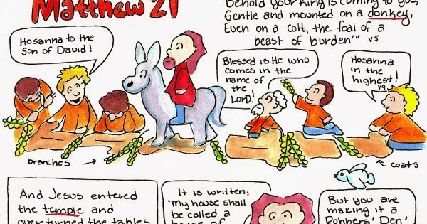 Doodle Through The Bible: Matthew 21