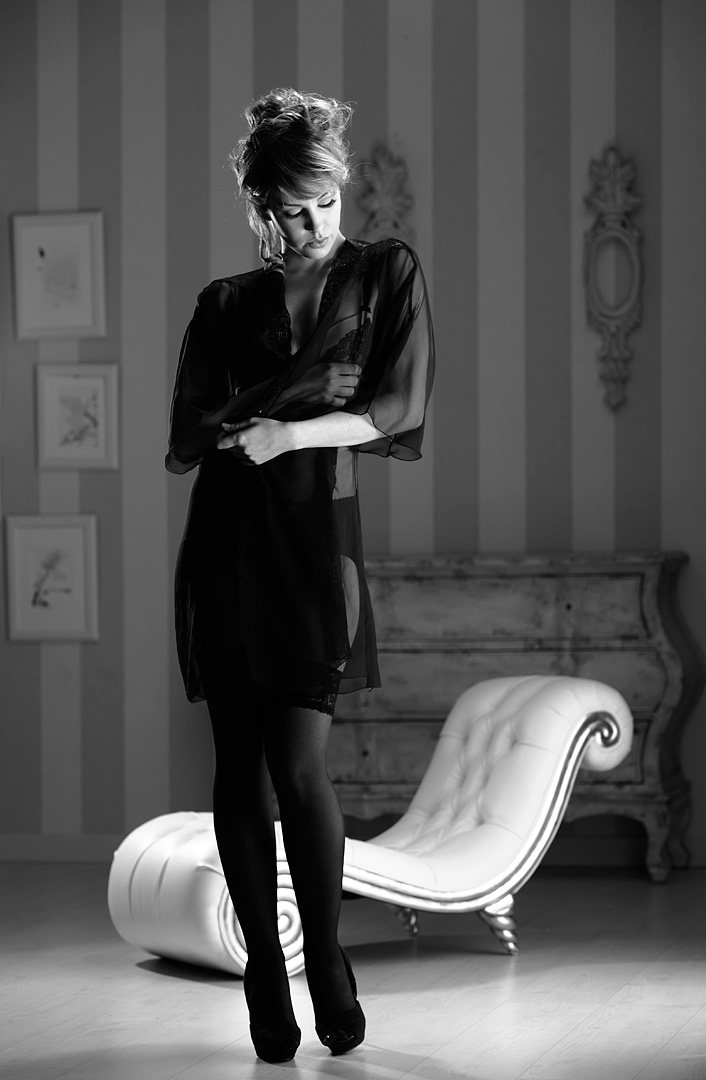 Fotos Boudoir con estilo elegante y sensual. Fotografía íntima.