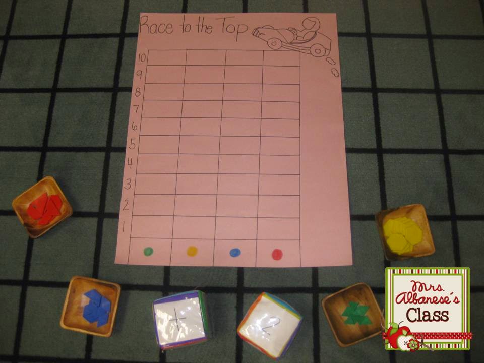Race to the Top - A Graphing Game Freebie! | Mrs. Albanese's ...