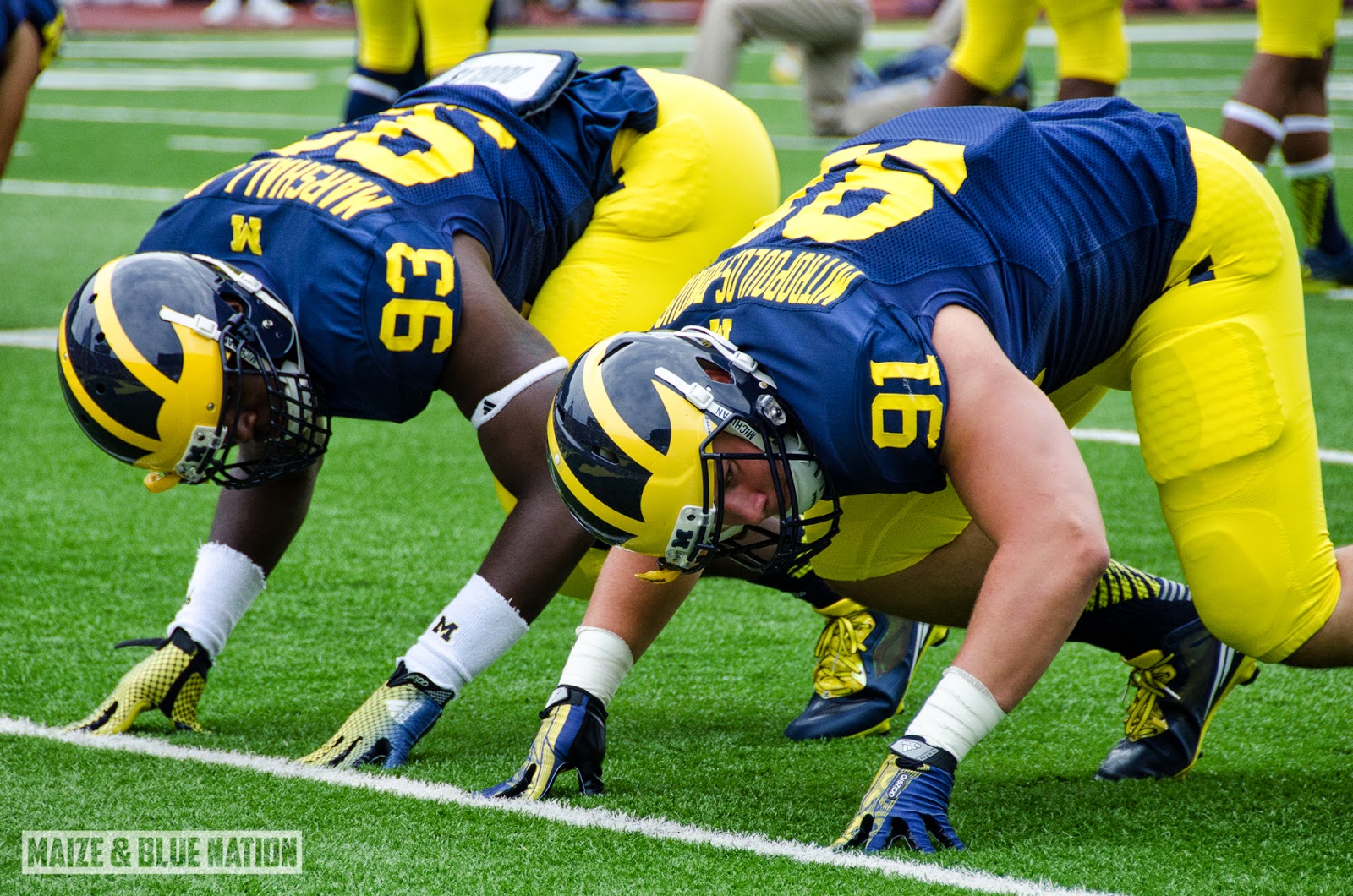 Friday s Future Huddle Goes Looking For Offensive Lineman Maize And friday-s-future-huddle-goes-looking-for-offensive-lineman-maize-and