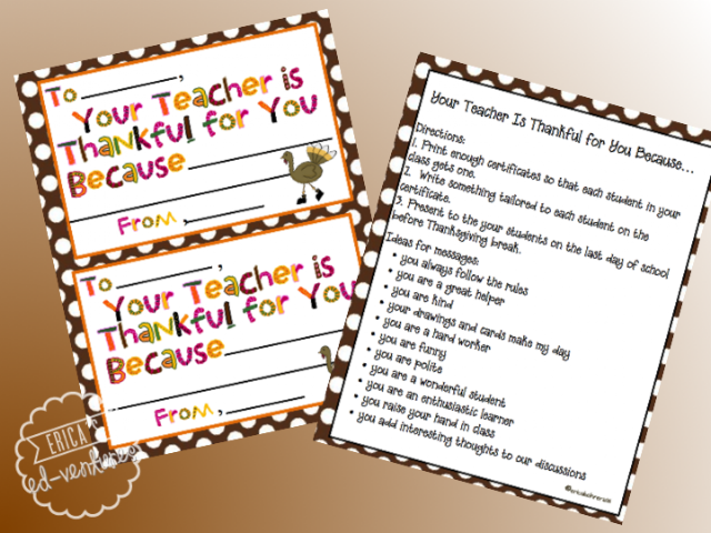 Thanksgiving Freebies