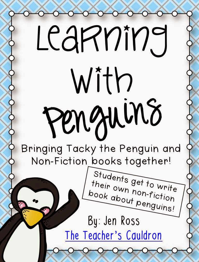 A Penguin Preposition Book Freebie! - Teacher by the Beach