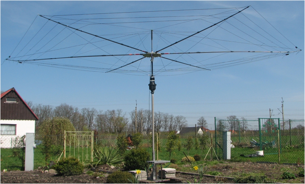 Radioamateur : Antenne Hex/Spider beam par SP6ZC