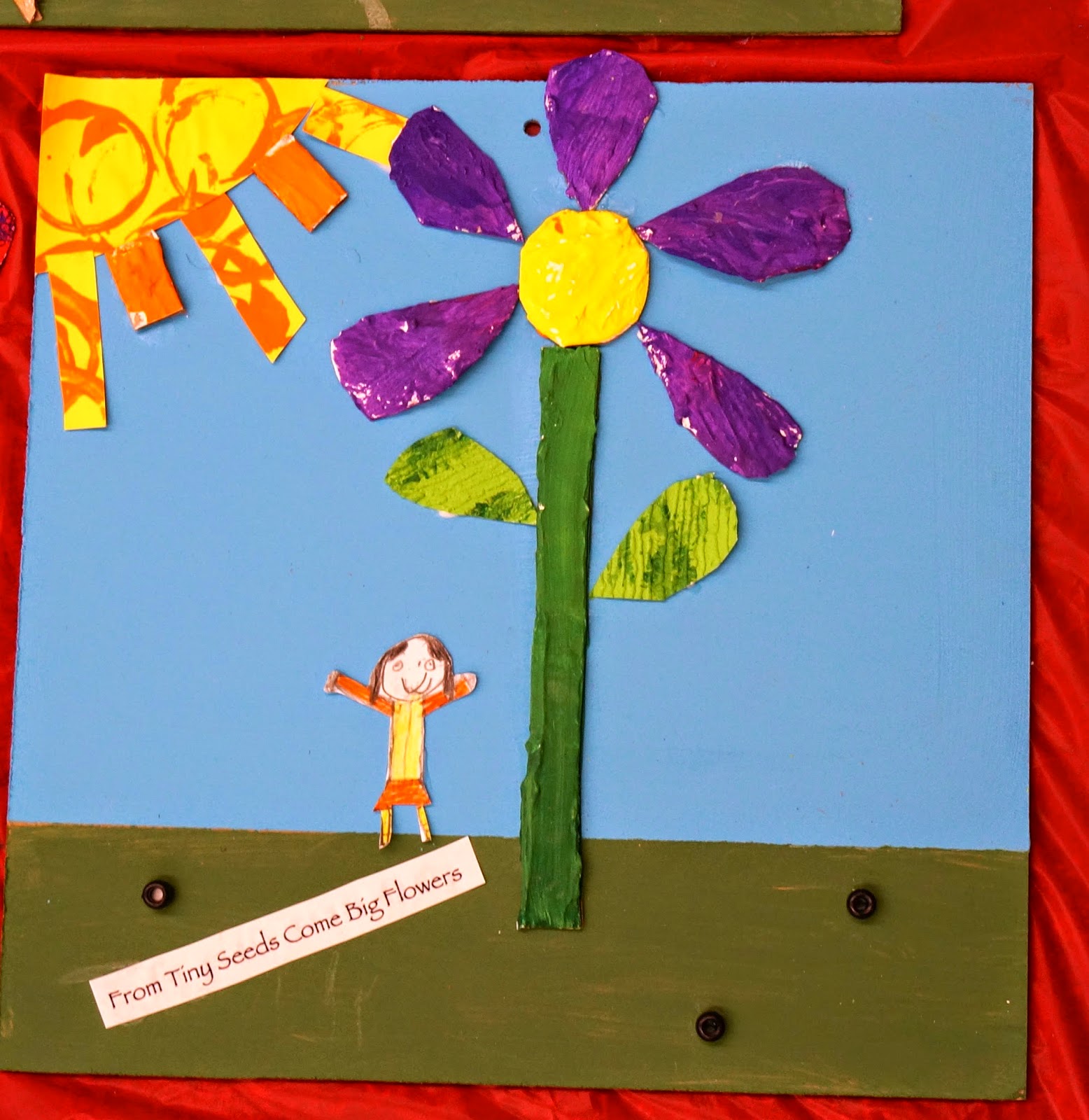 that artist woman: The Tiny Seed and Student Work