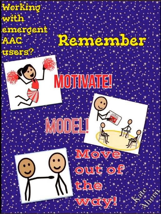 AAC Girls: Motivate, Model, Move Quote