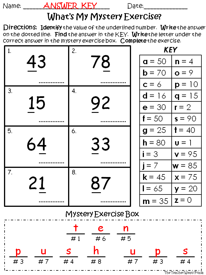 Health and Fitness in the Classroom - Teaching with Nesli
