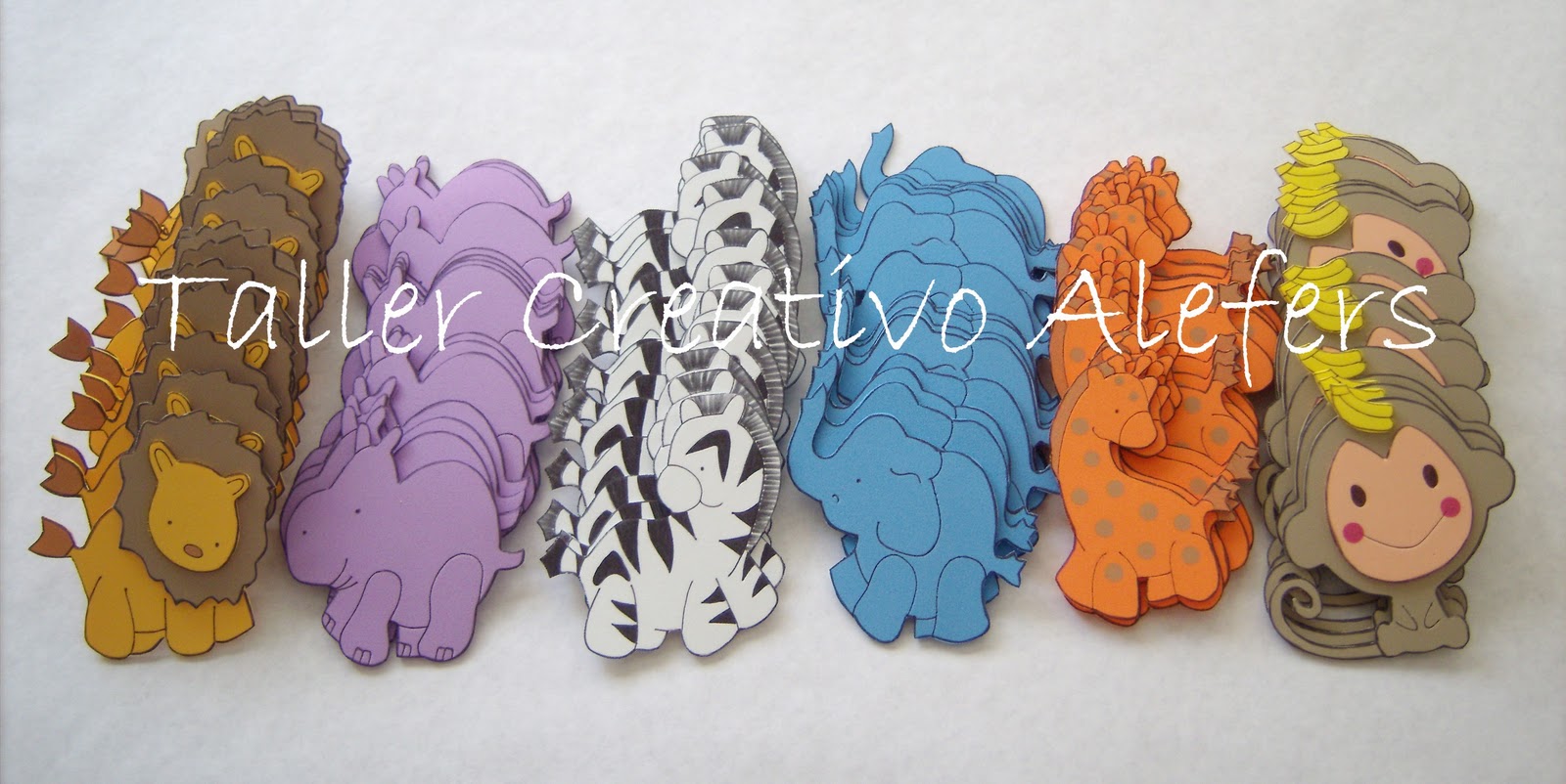 Animalitos de foami - Imagui