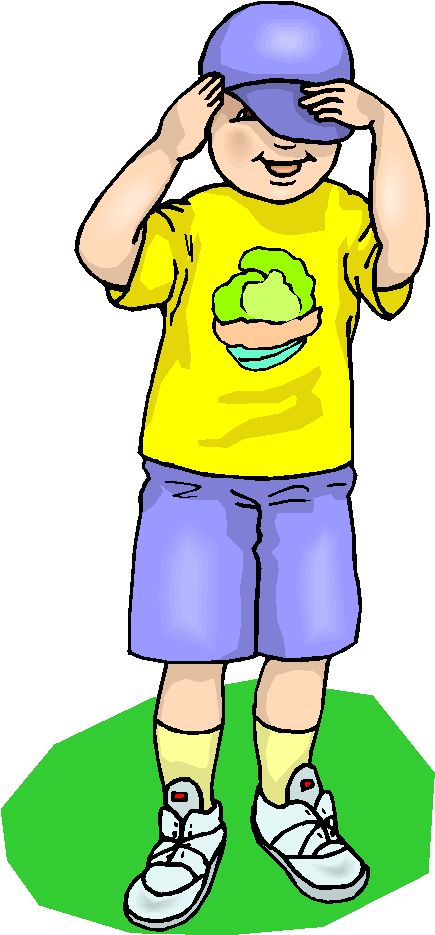 Little Boy Wear a Hat Free Clipart | Free Microsoft Clipart