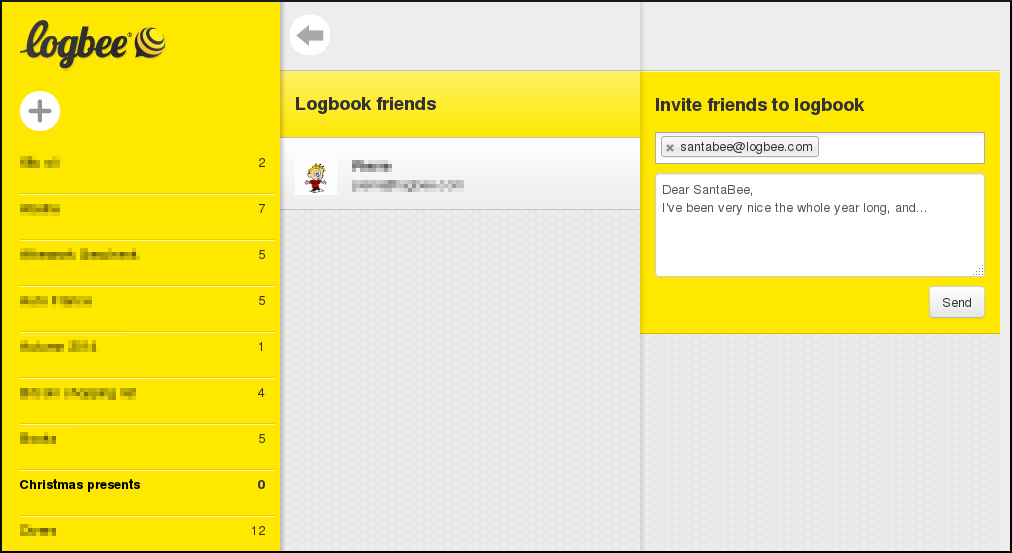 Logbee - Collect.Rate.Decide: Ready for Christmas? Get help from SantaBee!