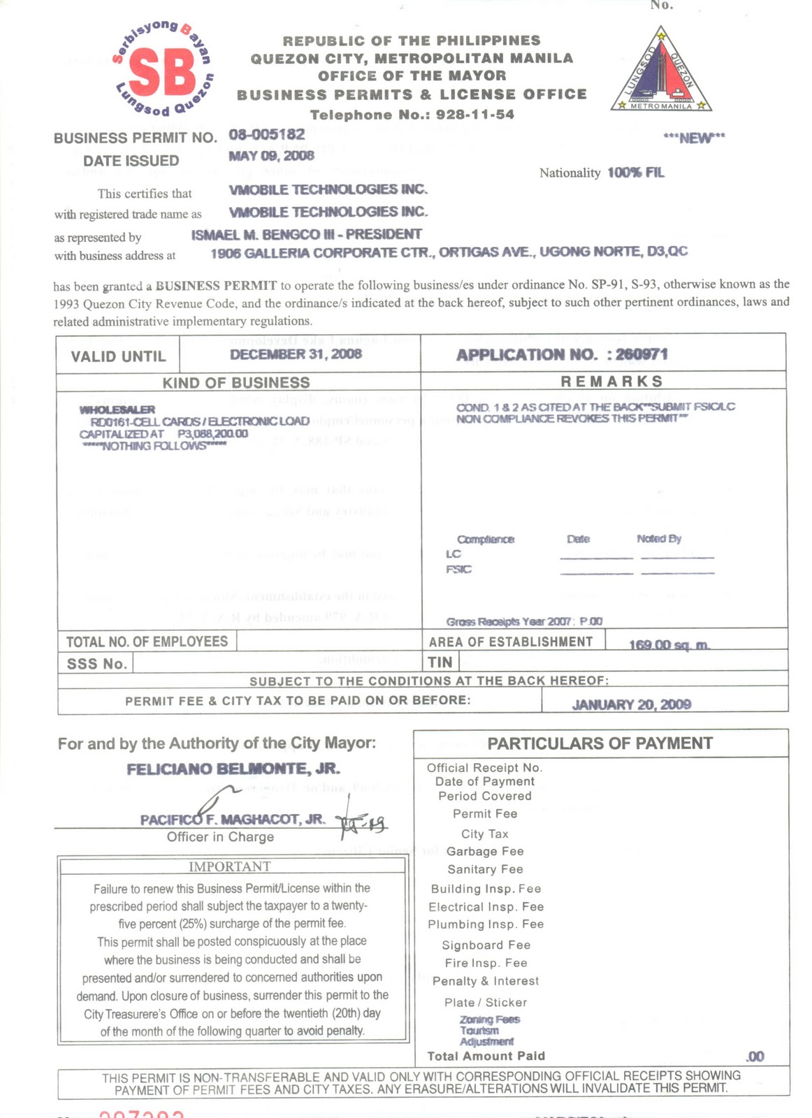 Legal Documents ~ Load all you Can