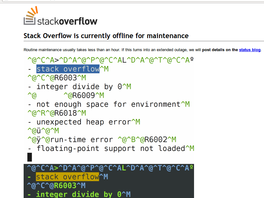Best Practices Software engineering: Stack Overflow is currently offline for maintenance
