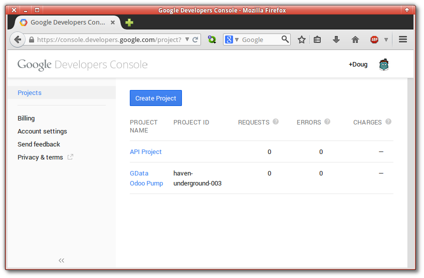 Warehouseman: Getting started with Google Cloud Datastore for Google Apps Script