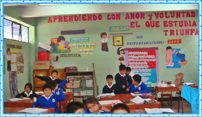 Ambientacion de aula para primaria - Imagui