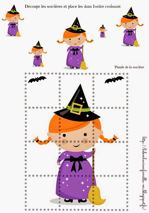 Le bonheur en famille: Petit dossier Halloween pour les maternelles...