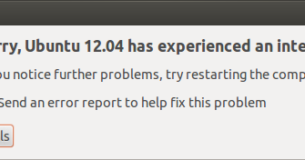 How To Get Rid Of Internal System Error Apport Popups In Ubuntu ~ Web Upd8: Ubuntu / Linux blog