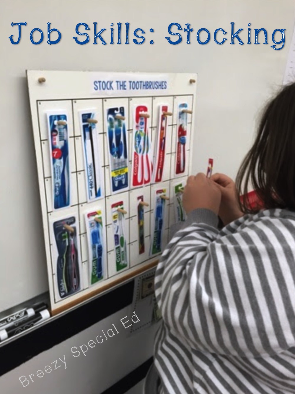 Stocking Task (aka Matching but with a Work Skill twist) - Breezy ...