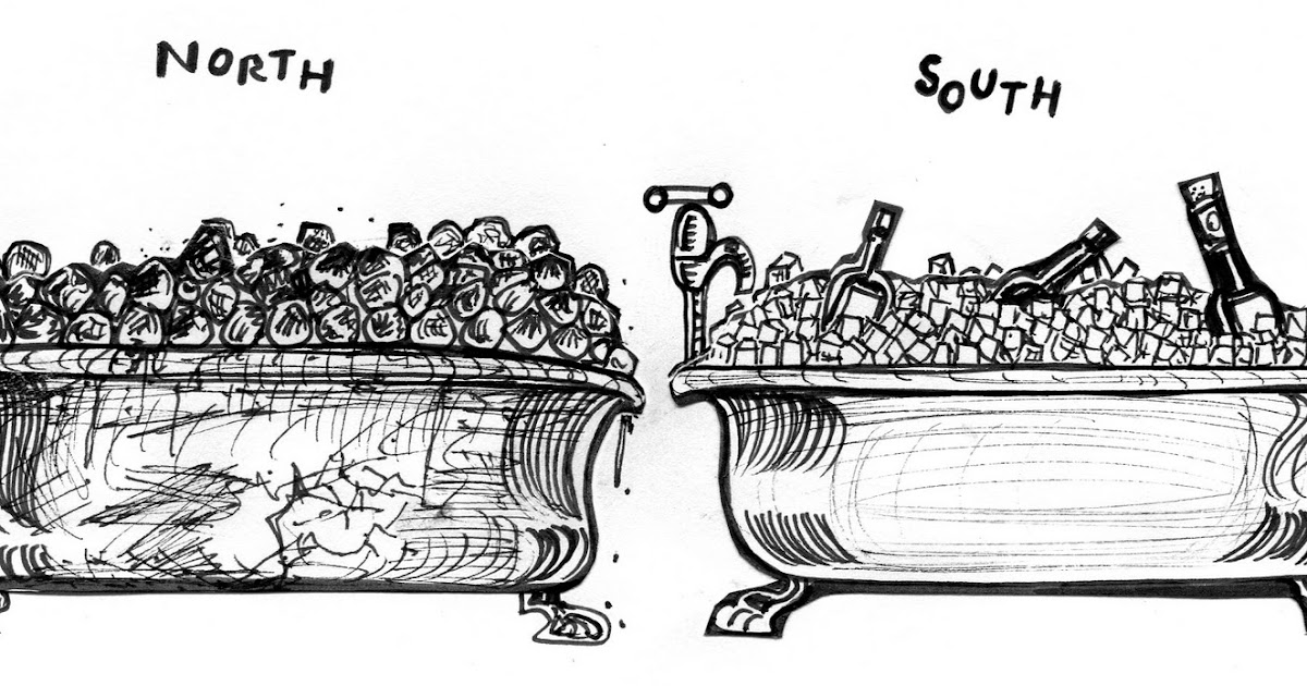 Kath's Arty Blog: The North South Divide Kath's Arty Blog: The North South Divide