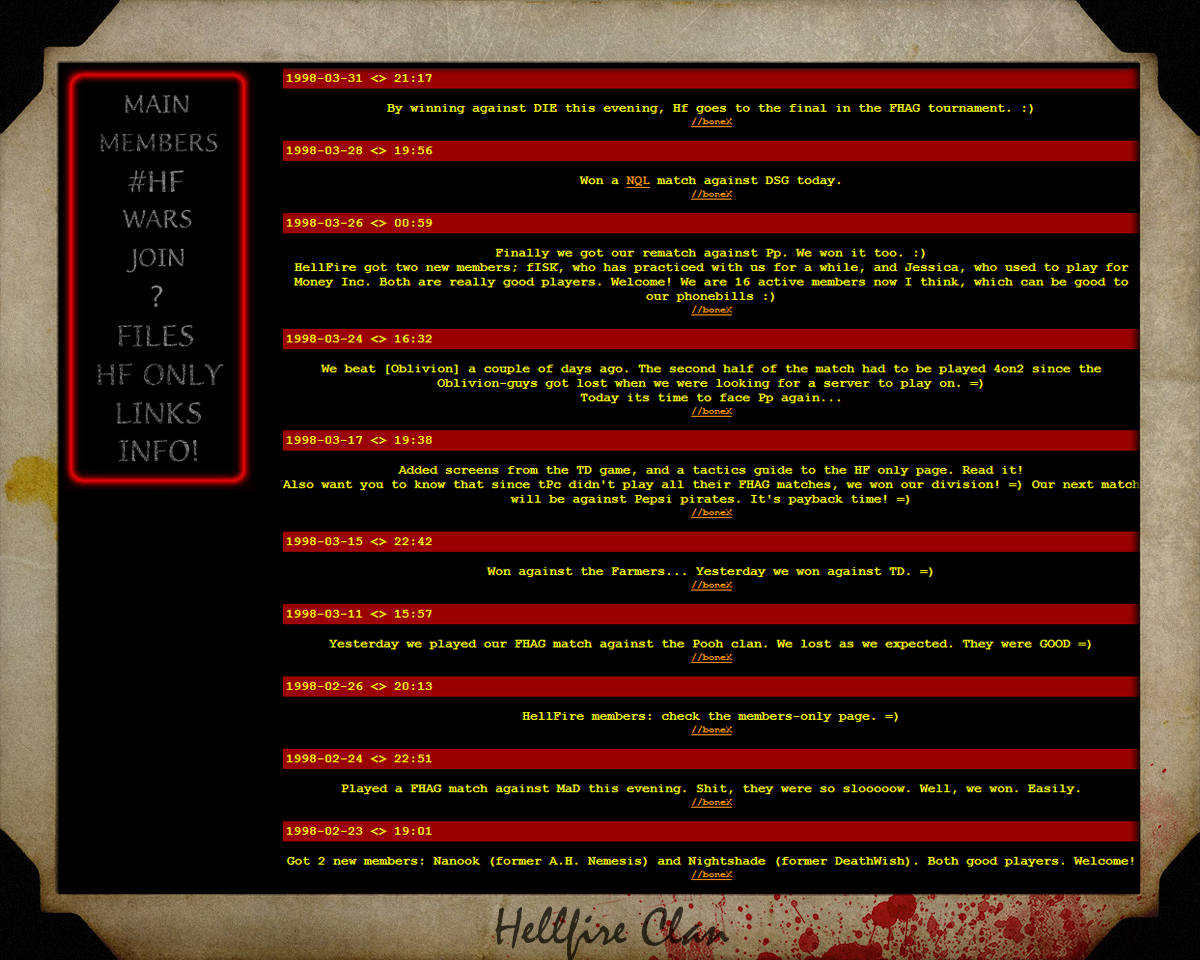 Quakeworldfans - nostalgi från Quakescenen: 2013