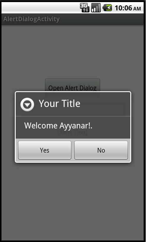 The Code Captain: How to create alert dialog box in Android The Code Captain: How to create alert dialog box in Android