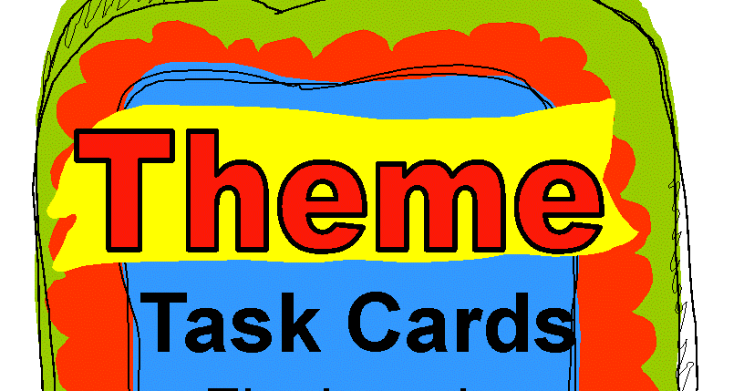 Simply Centers: Theme of a Text Task Cards, Wall Charts, and More (CCSS ...