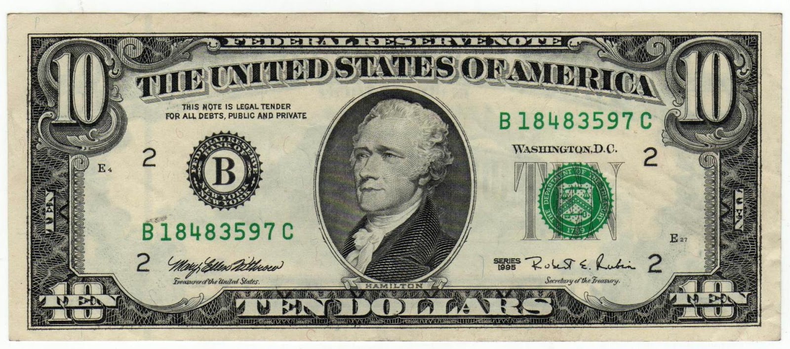 BILLETES DEL MUNDO Los Billetes De 10 D lares Llevar n El Rostro De billetes-del-mundo-los-billetes-de-10-d-lares-llevar-n-el-rostro-de