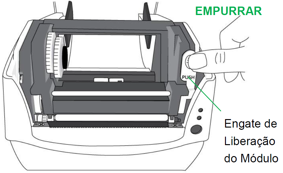 Como Colocar Etiqueta e Ribbon na Impressora CP-2140 | ArgoxShop Como Colocar Etiqueta e Ribbon na Impressora CP-2140 | ArgoxShop