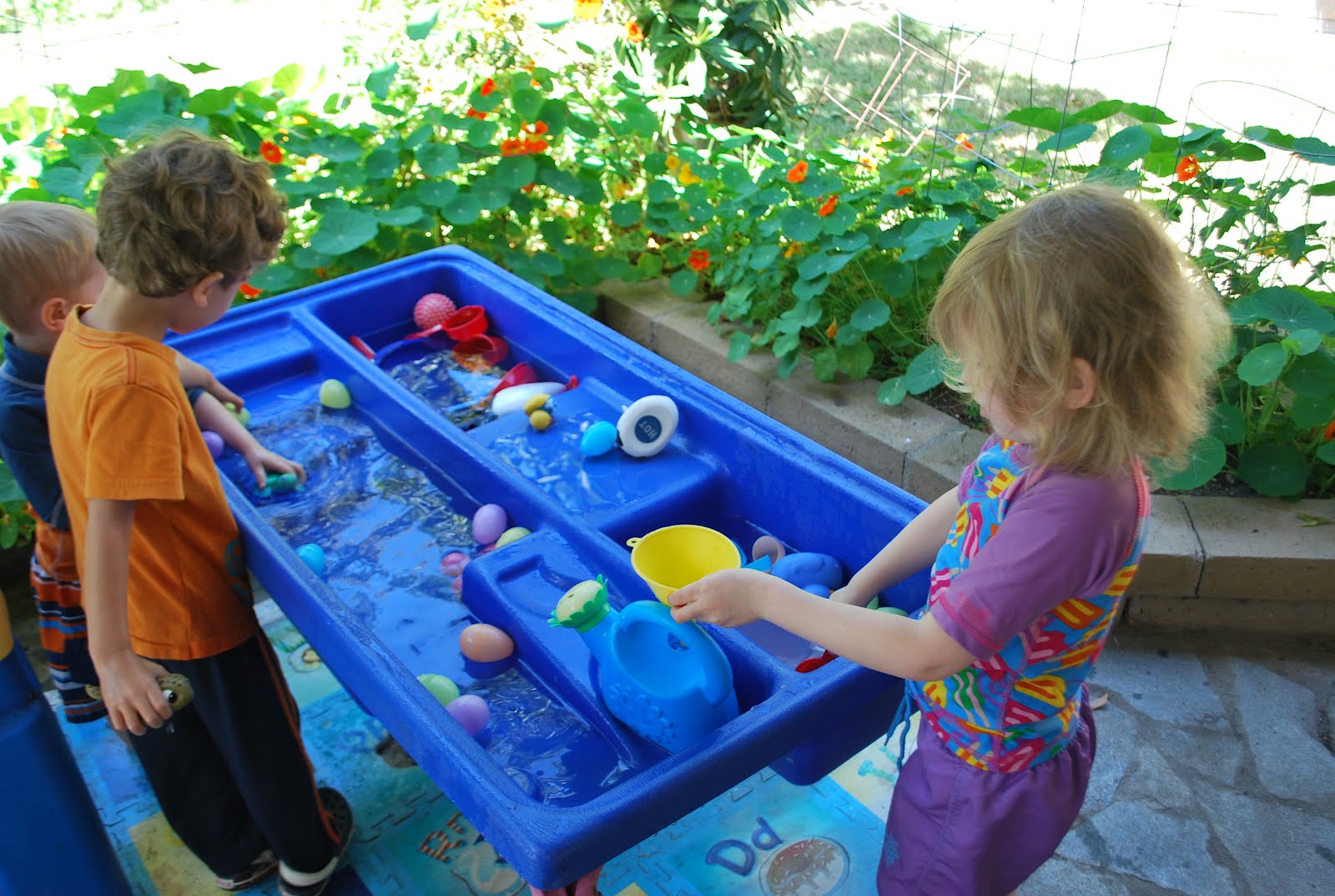 Familylicious Preschool Projects Sensory Table Water familylicious-preschool-projects-sensory-table-water