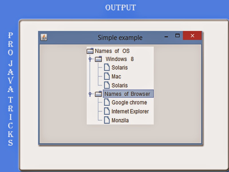 Tutorial On JTree In Java Projavatricks tutorial-on-jtree-in-java-projavatricks