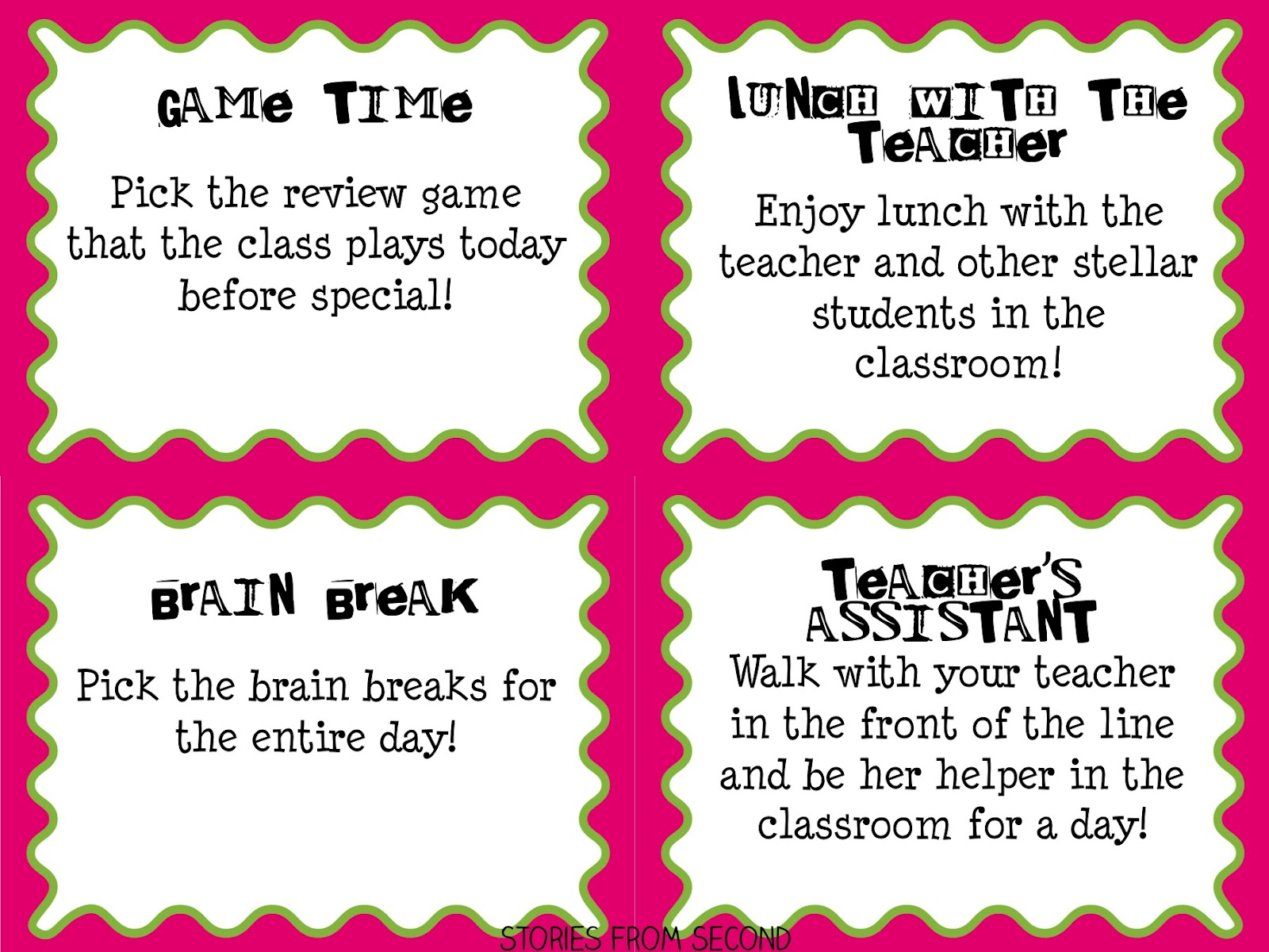 Fourth and Ten: End of the Year Behavior Blues {Freebies}