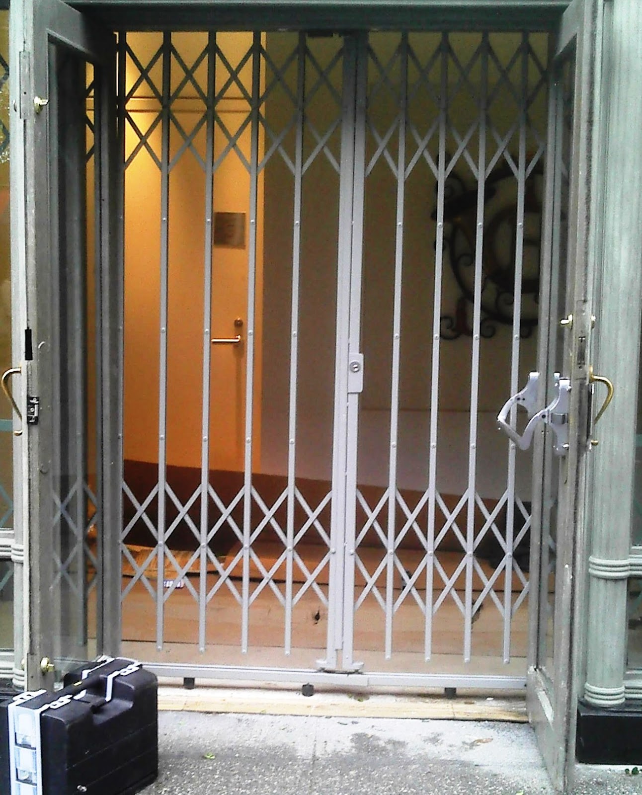 Gale s Industrial Supply Storage Solutions Brand New Folding Gate gale-s-industrial-supply-storage-solutions-brand-new-folding-gate