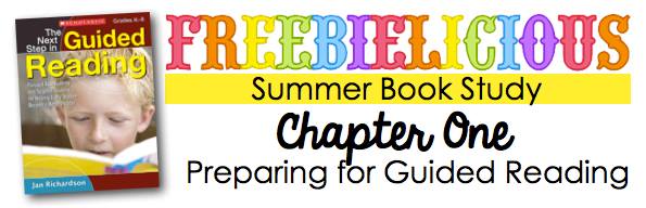 Guided Reading Book Study- Chapter 1 - Sharing Kindergarten