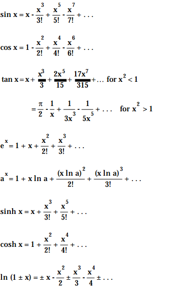 Some Useful Taylor Series Expansions - Stat Mania English Some Useful Taylor Series Expansions - Stat Mania English