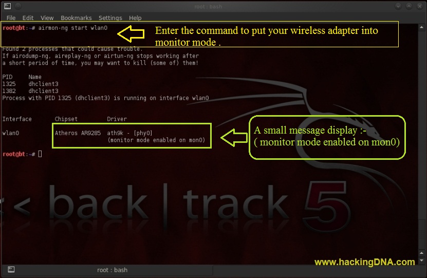 HackingDNA: WEP CRACKING ON BACKTRACK 5