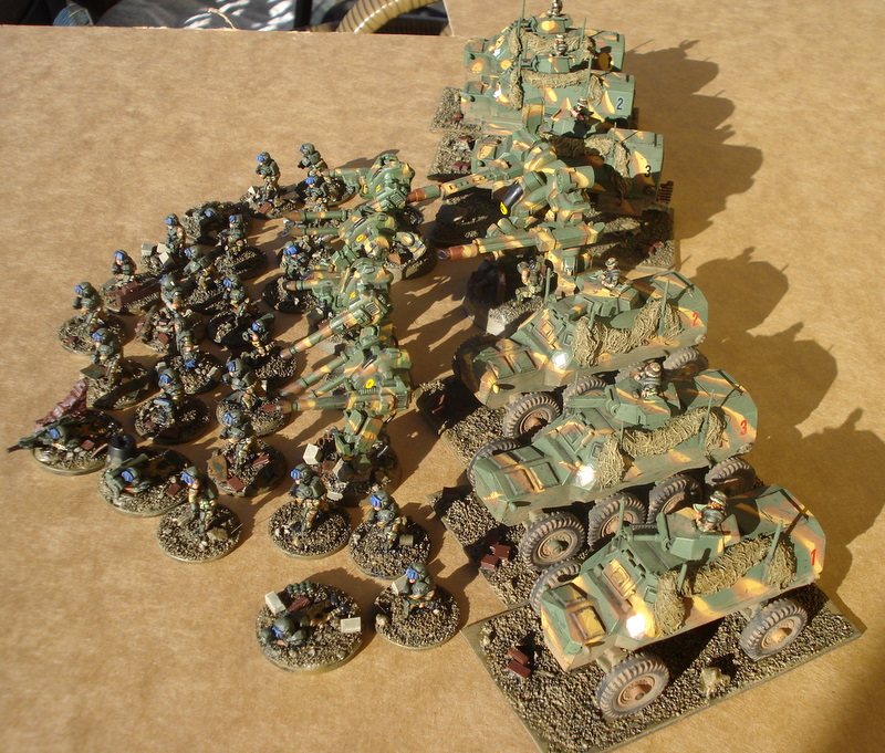 [TMP] "2 15mm Sci fi armies and some combat walkers... " Topic