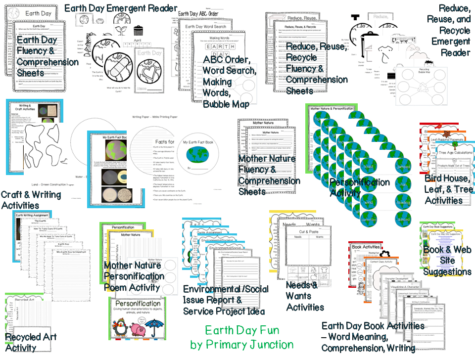 Teaching Blog Round Up: Easter, Spring, and Earth Day Ideas!
