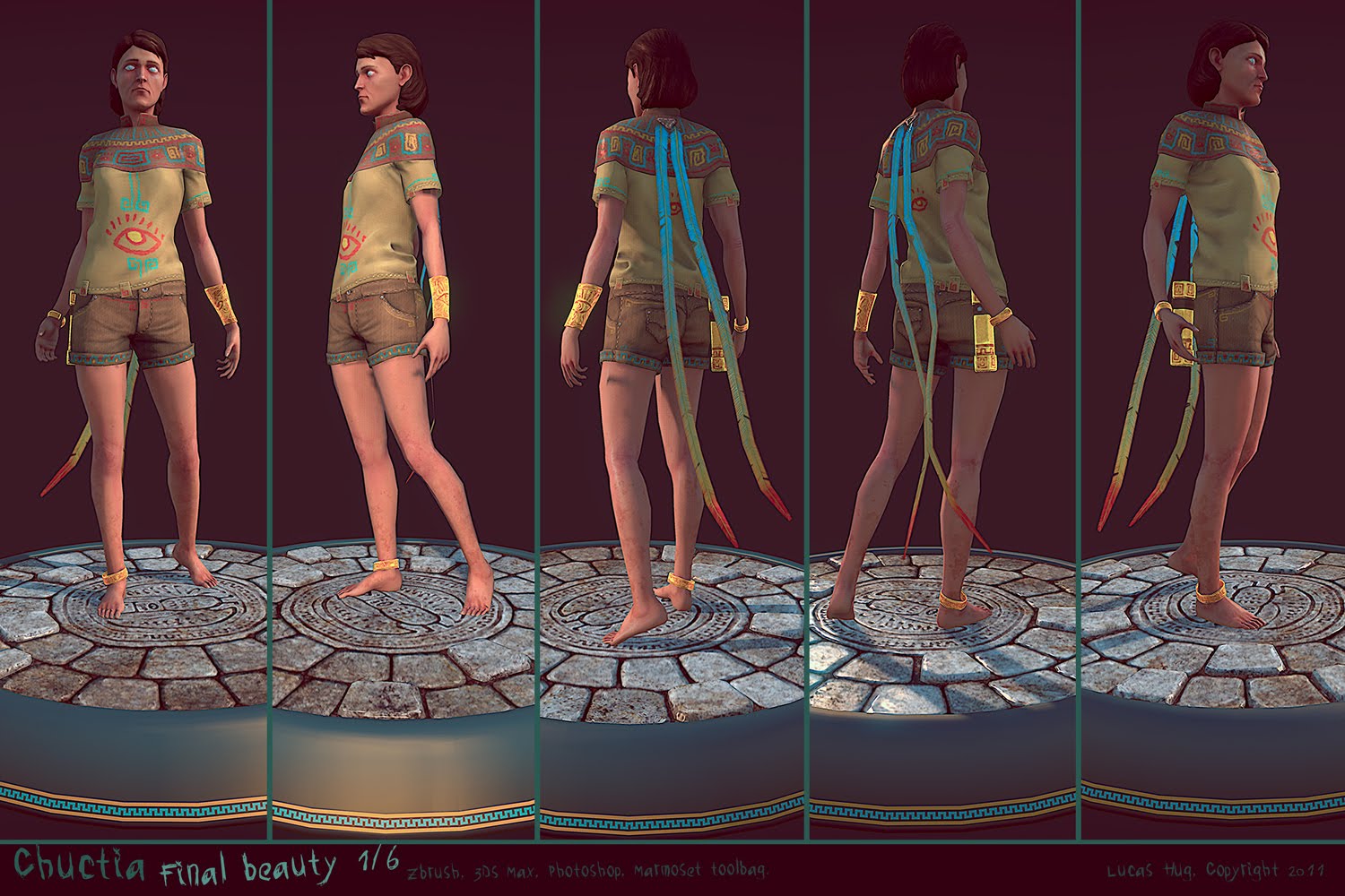 Chuctia - Realtime Character — polycount