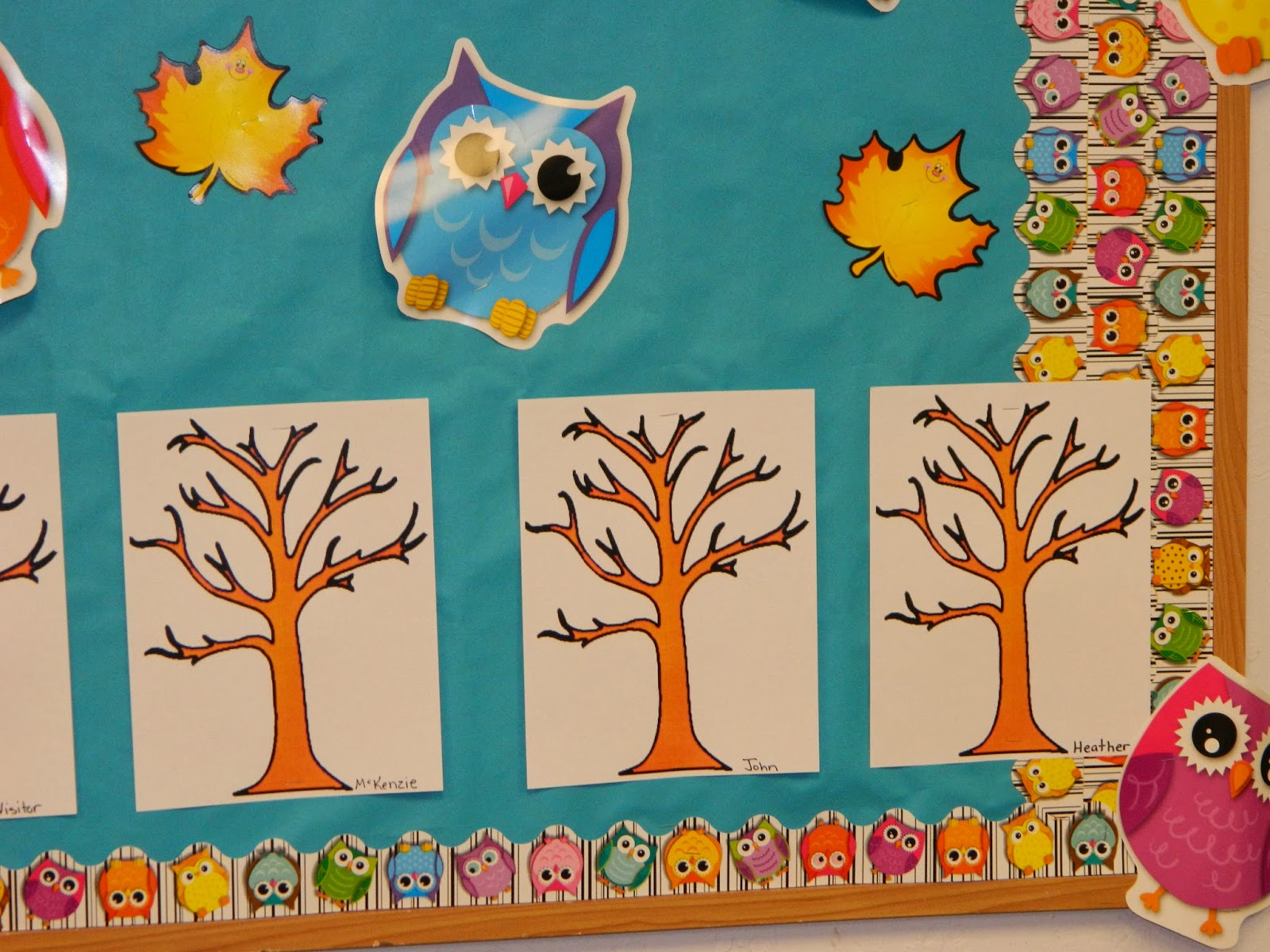 OWL Be WISE and ATTEND BIBLE Class. Attendance Chart/Bulletin Board
