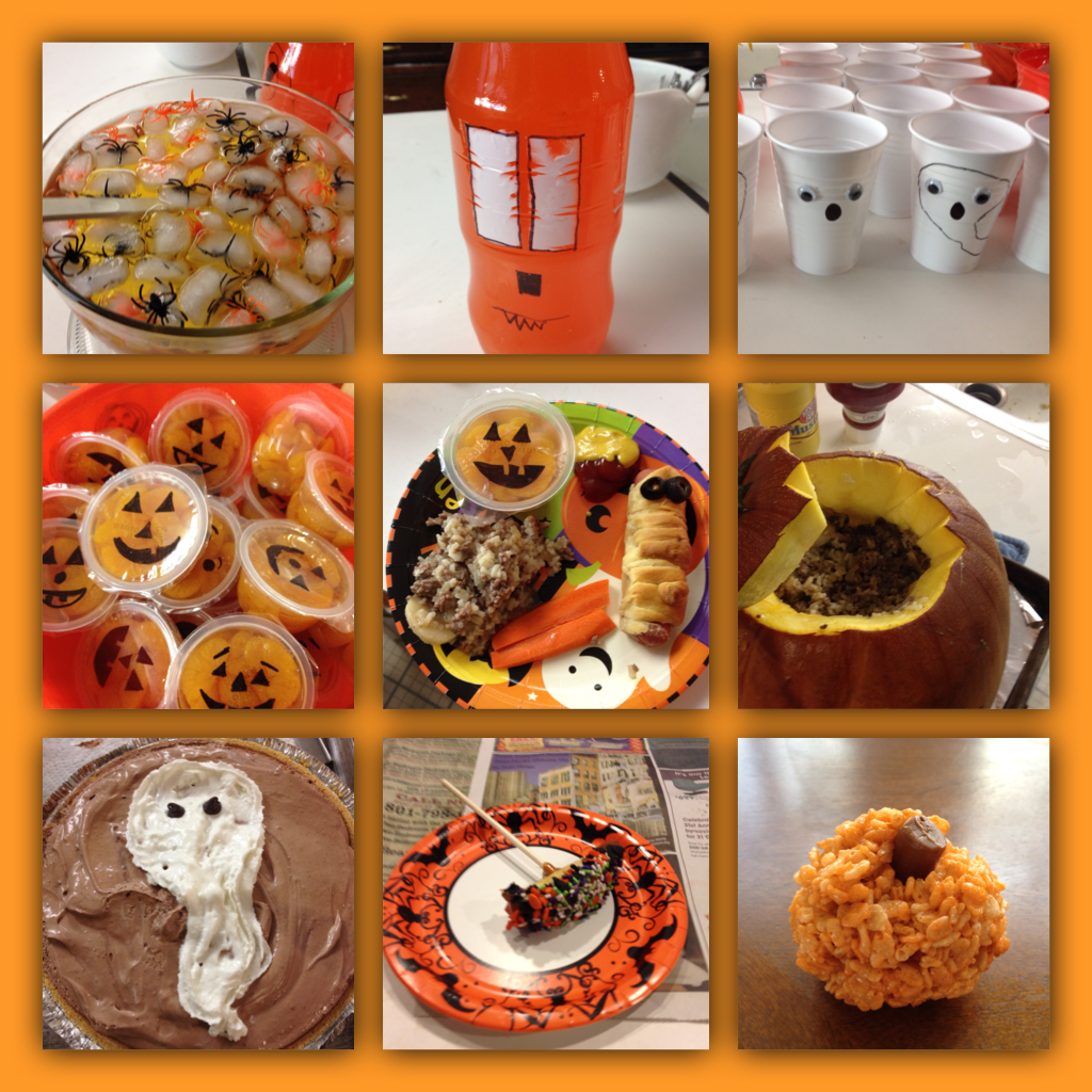 Mommy Lessons 101: Last Minute Halloween Fun - Party Food and Goodies!