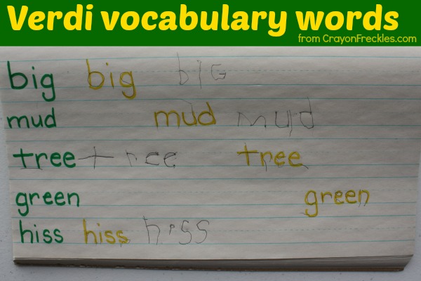 Verdi: Book Activities for Kids - Do Play Learn