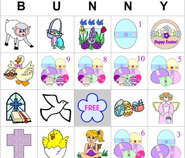 Teaching with TLC: Easter BINGO Game