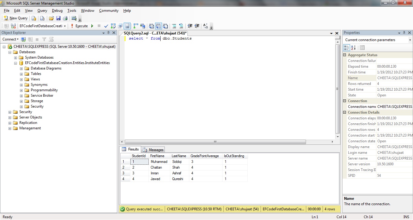 Muhammad Shujaat Siddiqi: Entity Framework 4.2 Code First