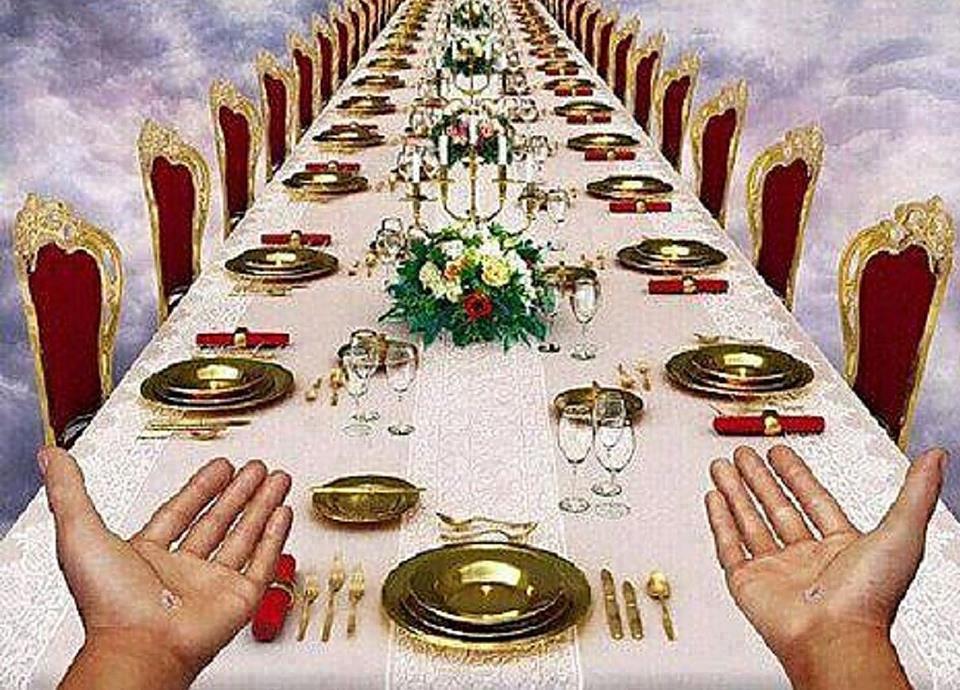 Una Luz en el Camino: La mesa está servida