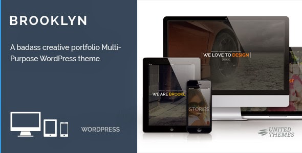 Brooklyn : Creative One Page Wordpress Theme
