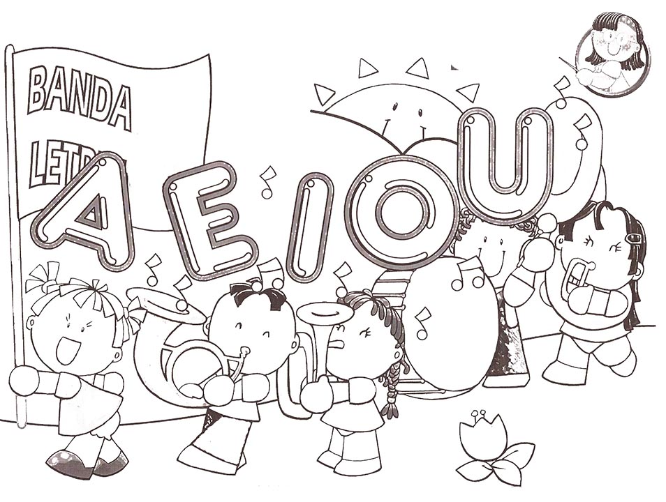 Rayito de Colores: Vocales para colorear