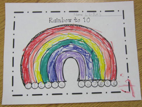 Ms. Woods' Kindergarten Class: Math adventures: Ways to make ten