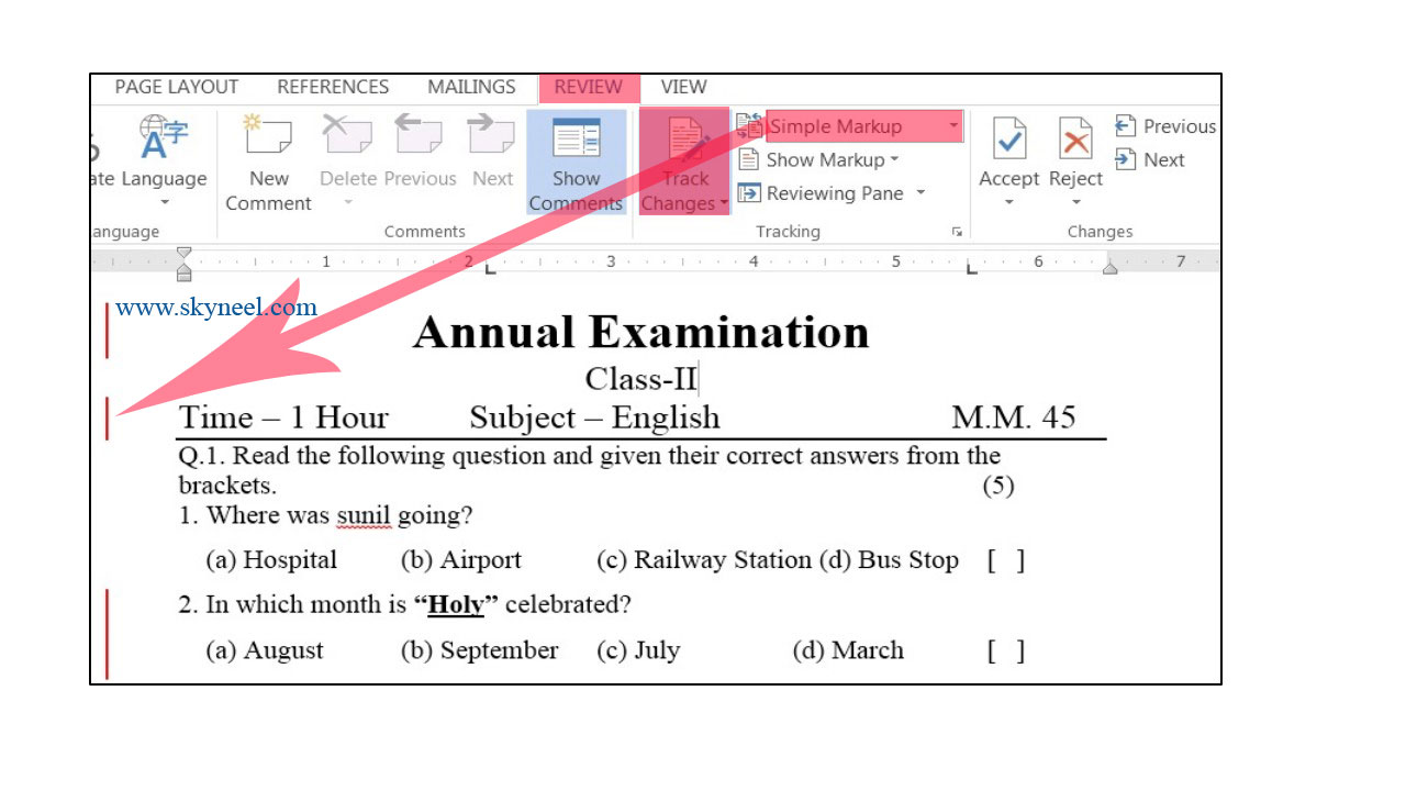 How To Turn ON OFF Track Change In MS Word 2013 Knowledge Always Help Us how-to-turn-on-off-track-change-in-ms-word-2013-knowledge-always-help-us