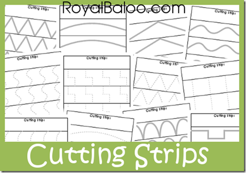 Free Paper Cutting Printables - Resources for the Montessori Classroom ...