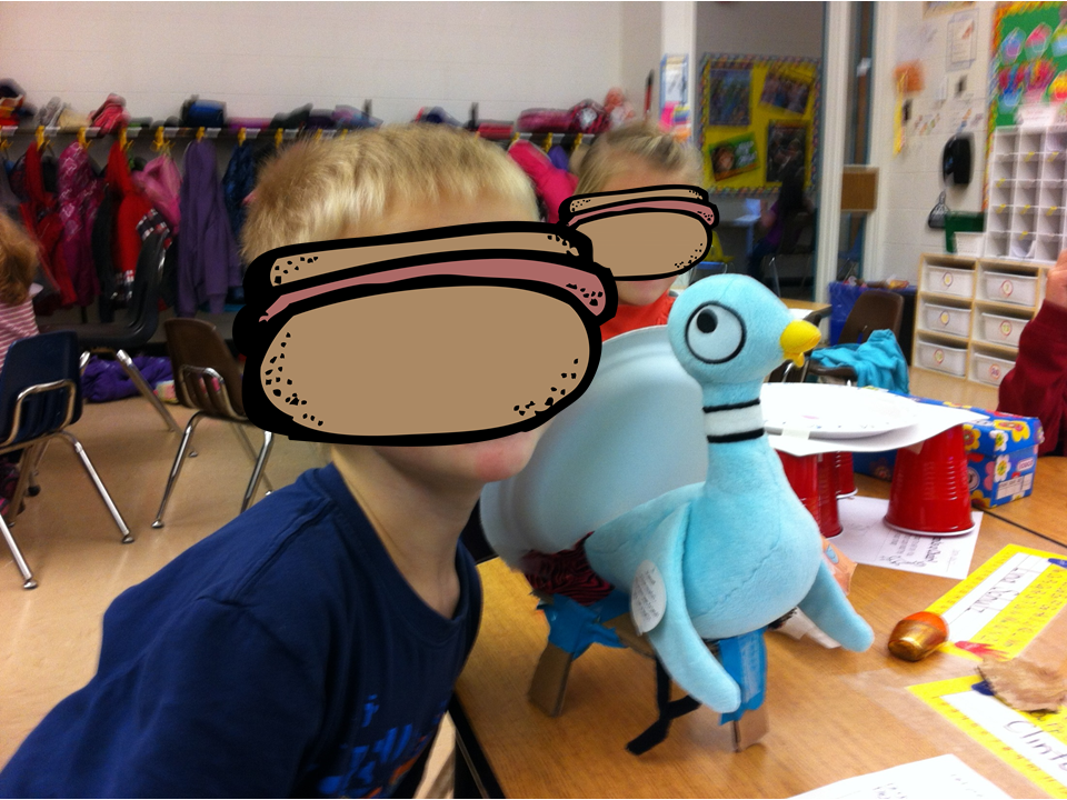 First Grade Garden: Science Design Process starring The Pigeon!